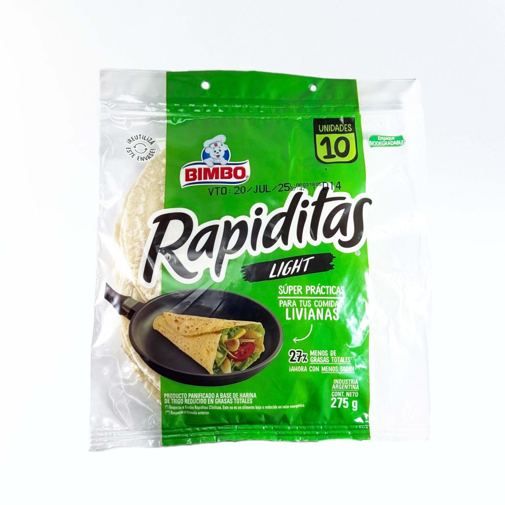 Rapiditas Light, Bimbo – 10 unidades – El pan a tu casa